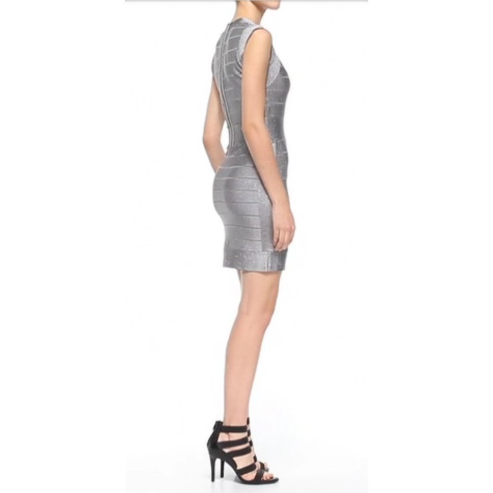 French Connection Spotlight Metallic Bandage Dress - Gem